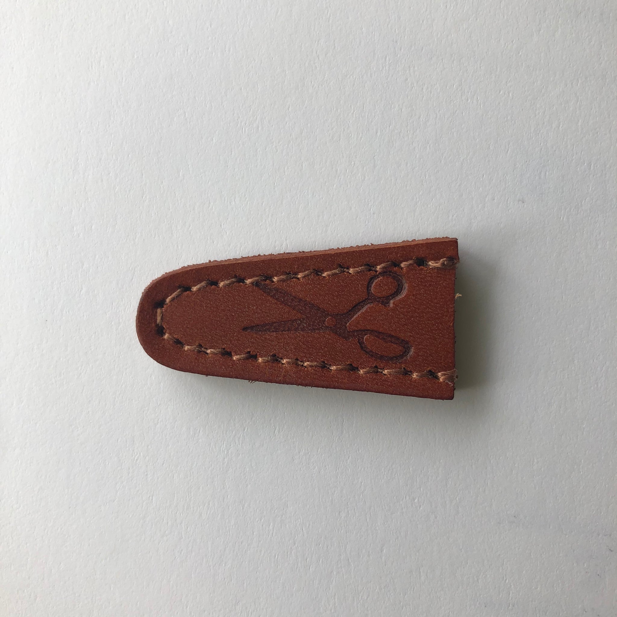Leather Scissors Sheath – by the lakeside